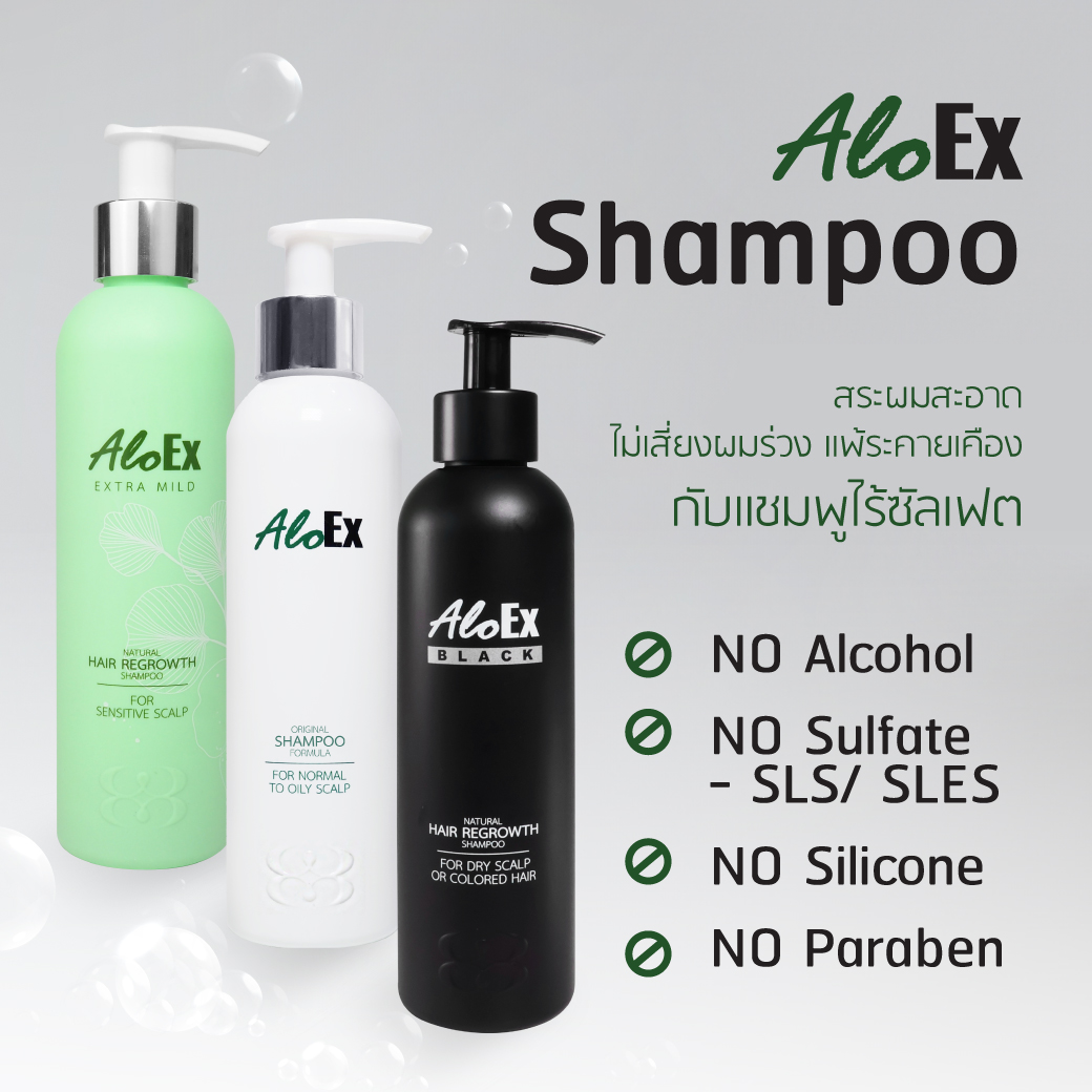 คำถามที่พบบ่อย เกี่ยวกับผลิตภัณฑ์ AloEx