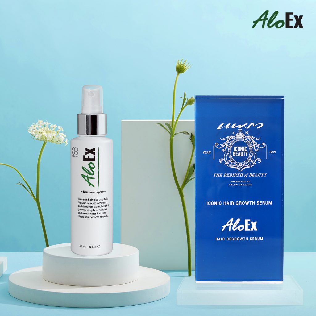 AloEx Extra Mild Shampoo คว้ารางวัล Iconic Anti-Hair Loss Shampoo จาก ...